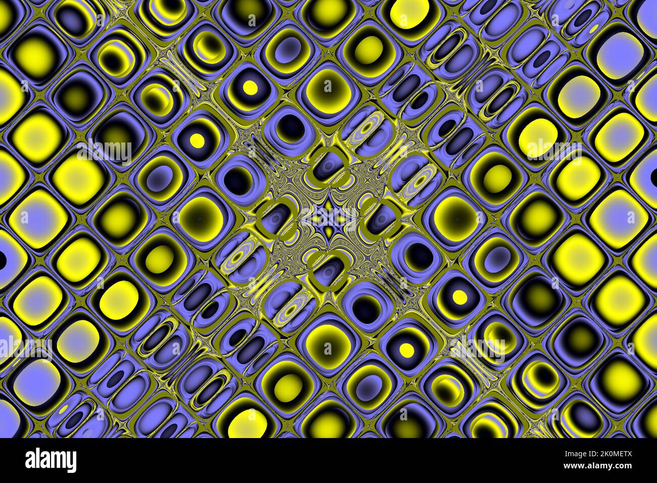 bright abstract geometric yellow-blue pattern of squares, background ...