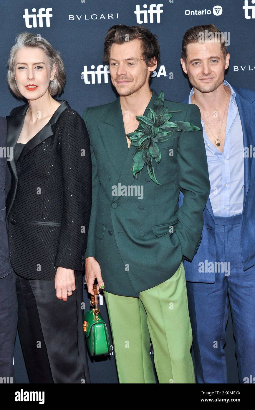 11 September 2022 - Toronto, Ontario, Canada - Gina McKee, Harry Styles ...