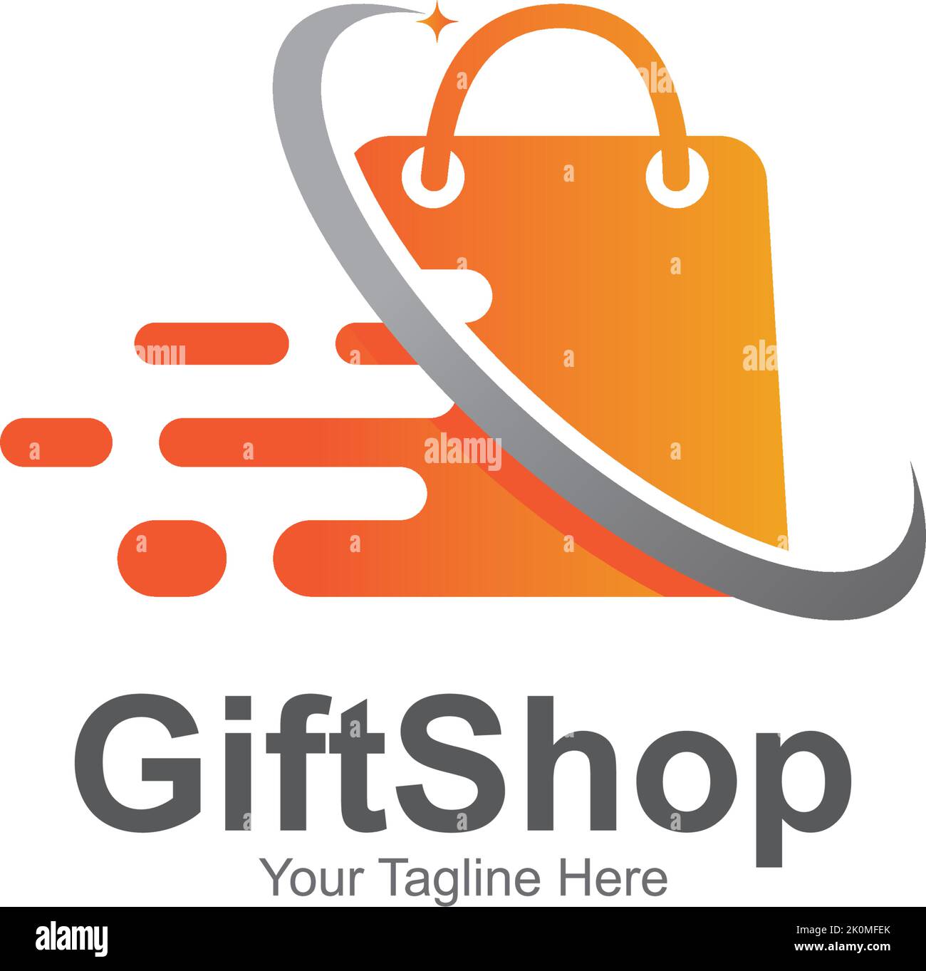 Gift Shop Logo Symbol Template Design Vector, Emblem, Design Concept ...