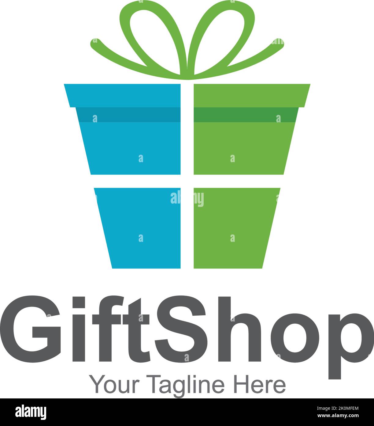 Gift Shop Logo Symbol Template Design Vector, Emblem, Design Concept ...