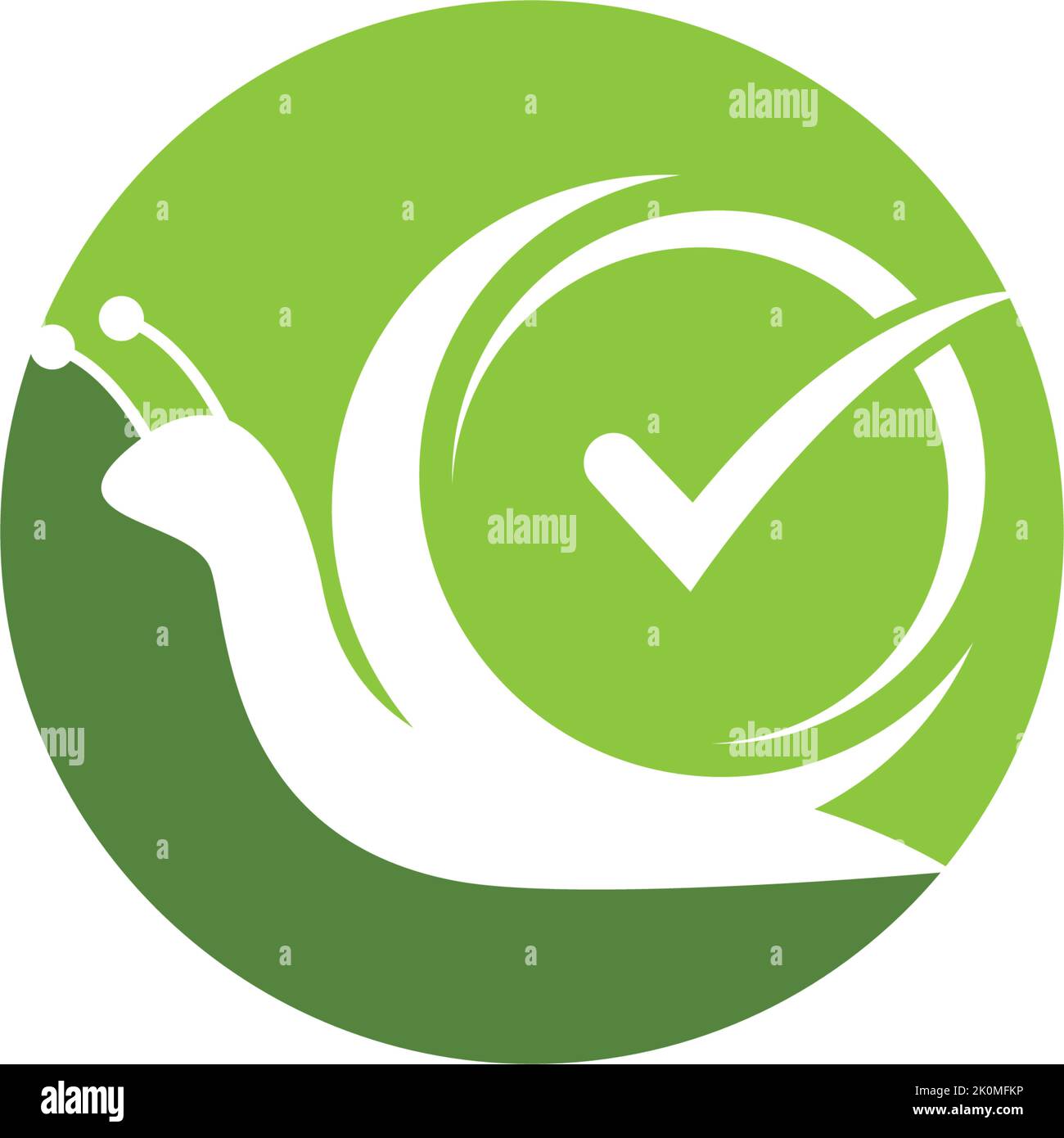 snail logo template vector icon illustration design Stock Vector Image ...