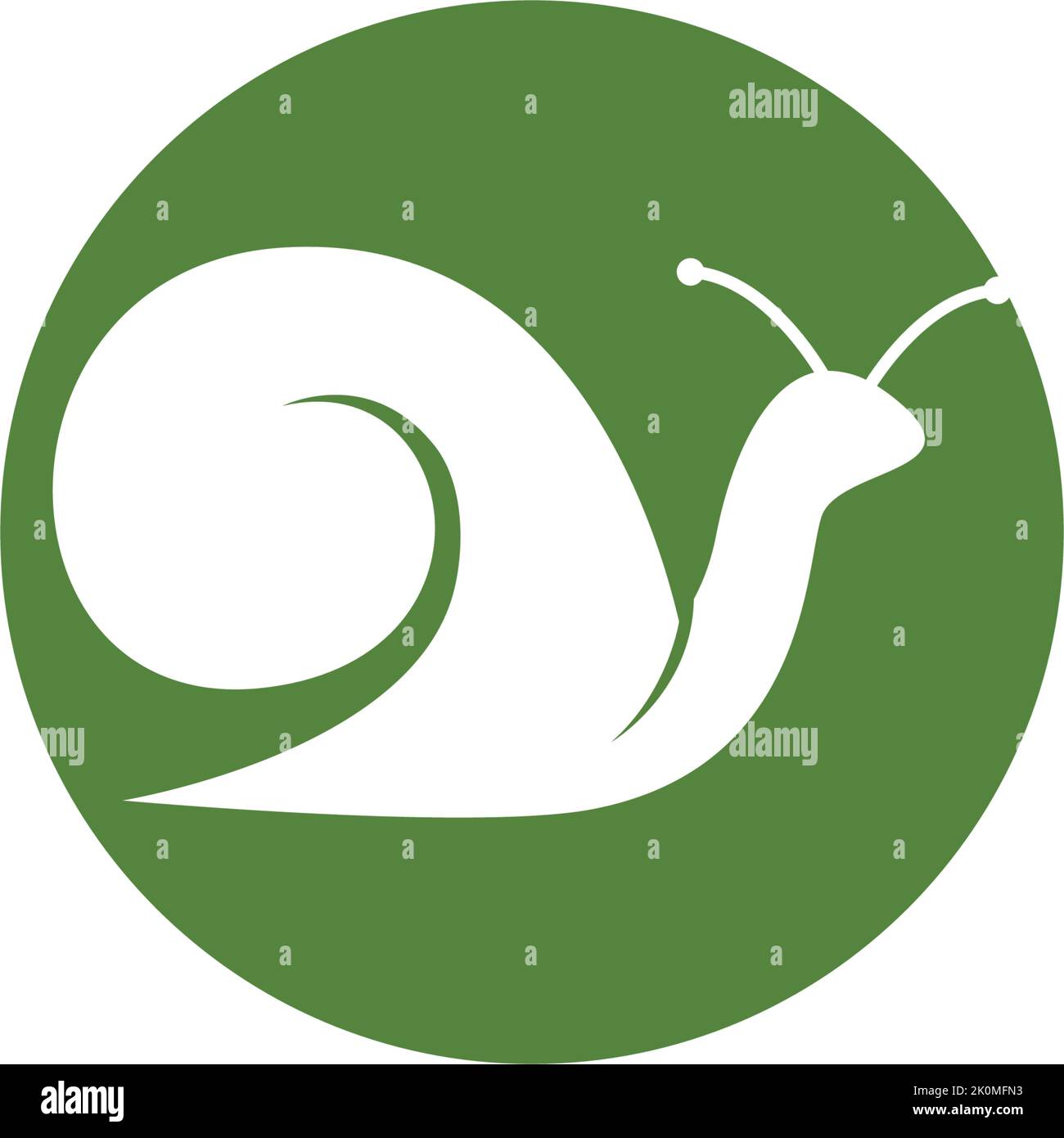 snail logo template vector icon illustration design Stock Vector Image ...