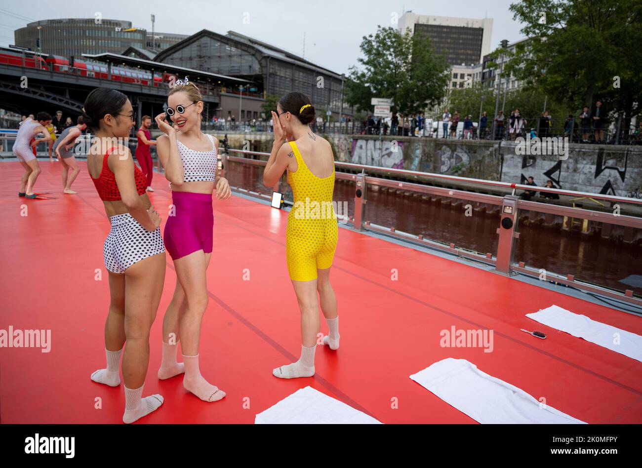 Berlin, Germany. 12th Sep, 2022. Dancers from the ensemble of the ...