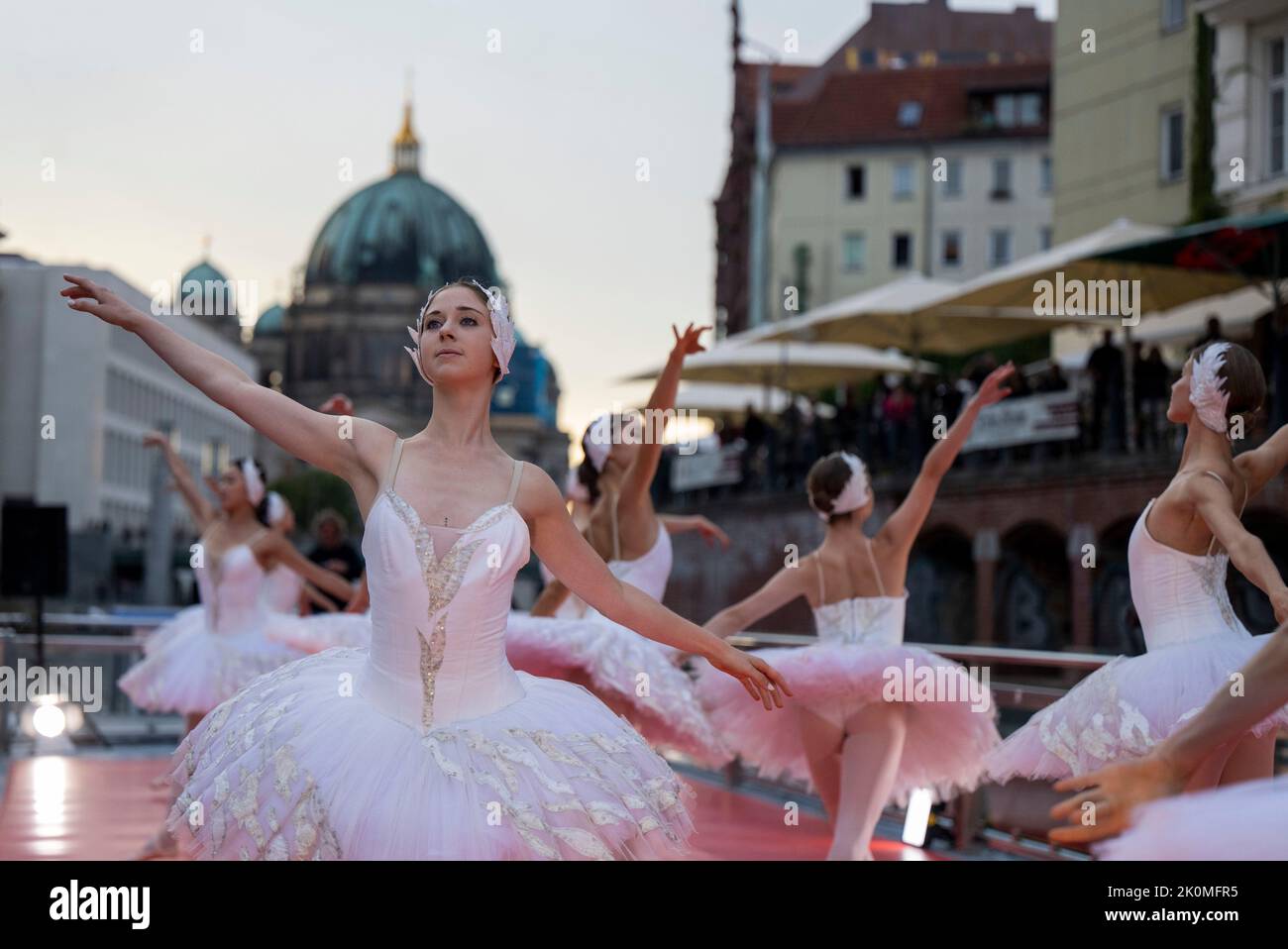 Berlin, Germany. 12th Sep, 2022. Dancers from the ensemble of the ...