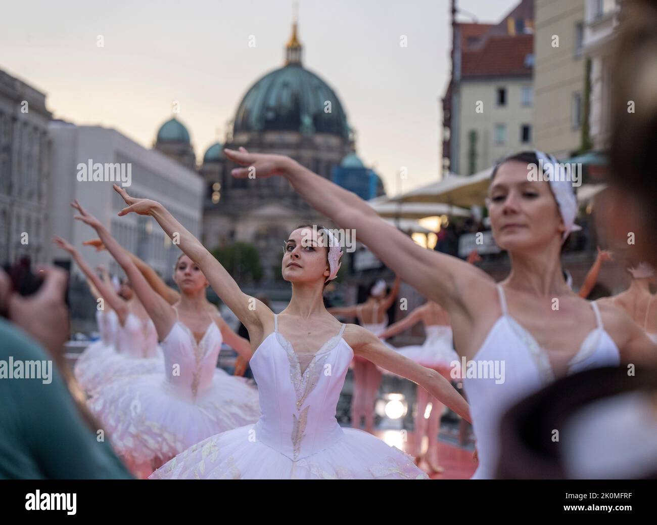 Berlin, Germany. 12th Sep, 2022. Dancers from the ensemble of the ...