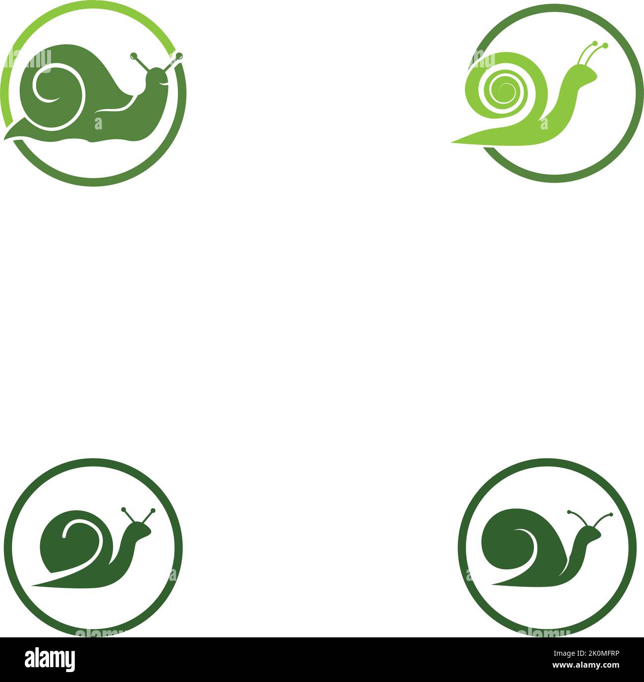 snail logo template vector icon illustration design Stock Vector Image ...