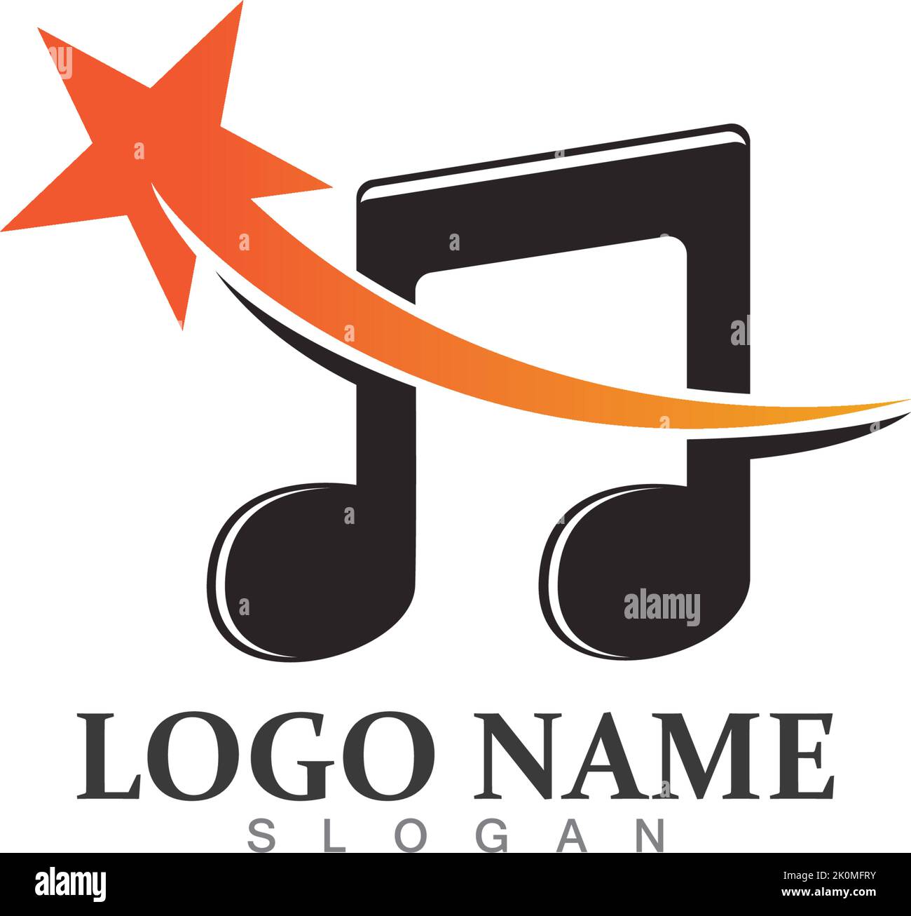 Music note Icon Vector Stock Vector Image & Art - Alamy