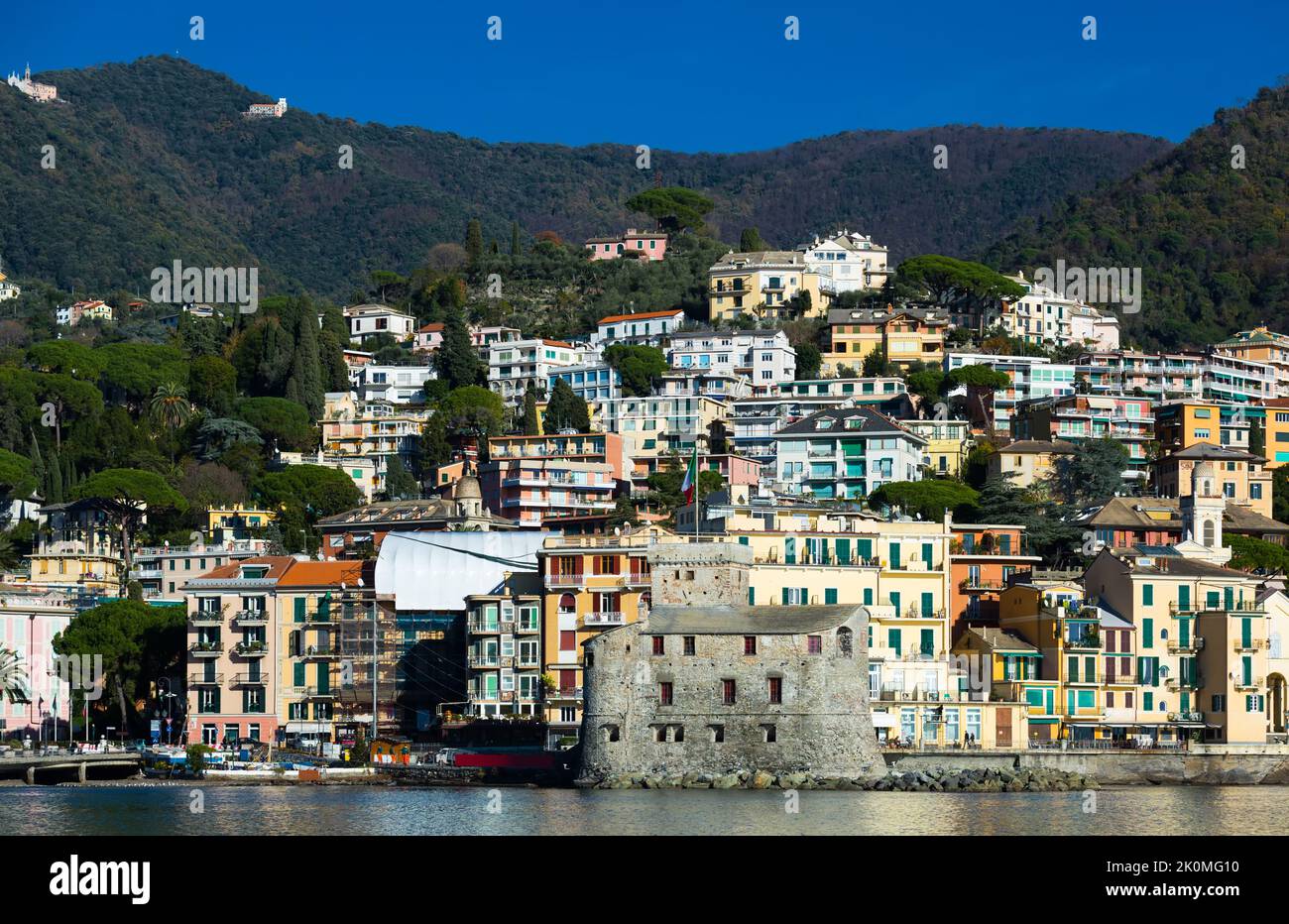 Italian town of Rapallo Stock Photo - Alamy