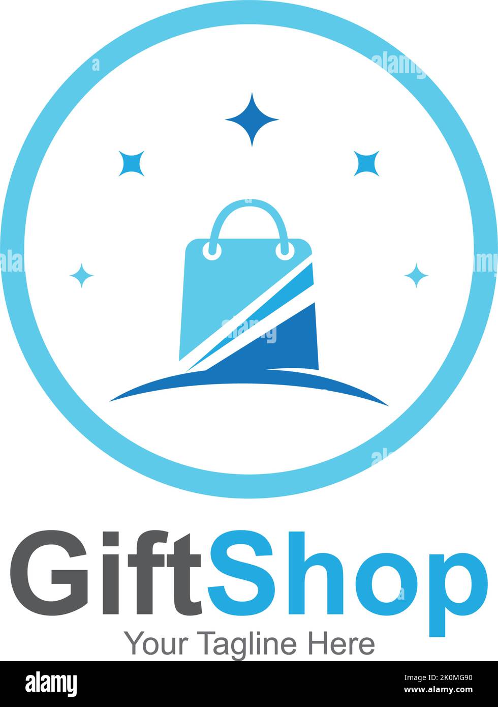 Gift Shop Logo Symbol Template Design Vector, Emblem, Design Concept ...