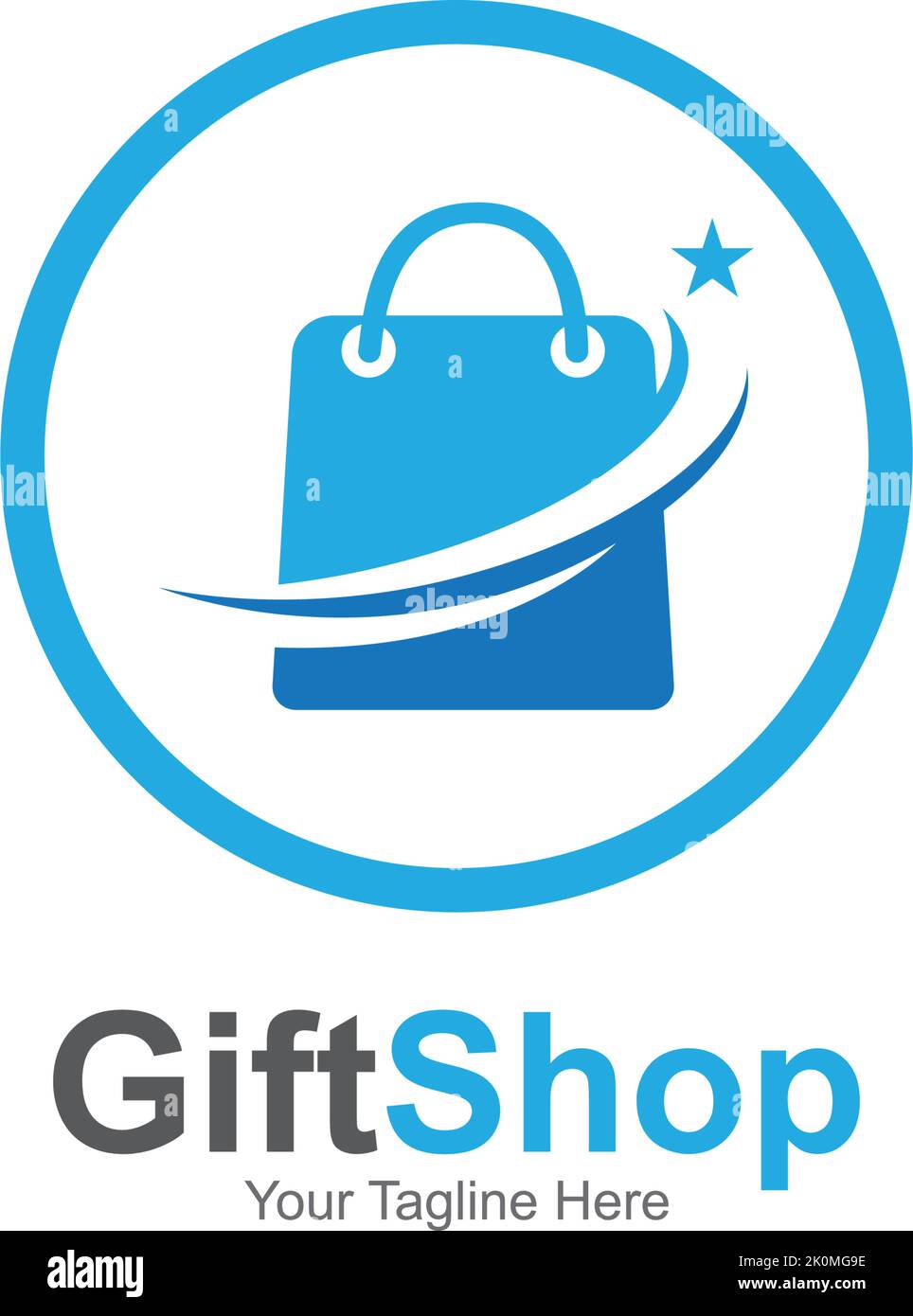 Gift Shop Logo Symbol Template Design Vector, Emblem, Design Concept ...