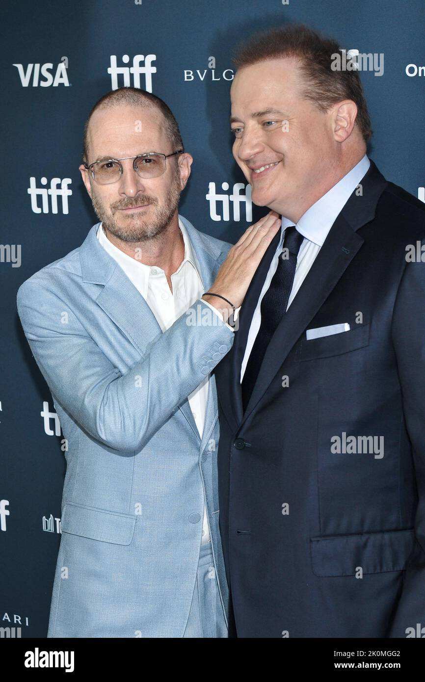 Toronto, Ontario, Canada. 11th Sep, 2022. Darren Aronofsky, Brendan ...