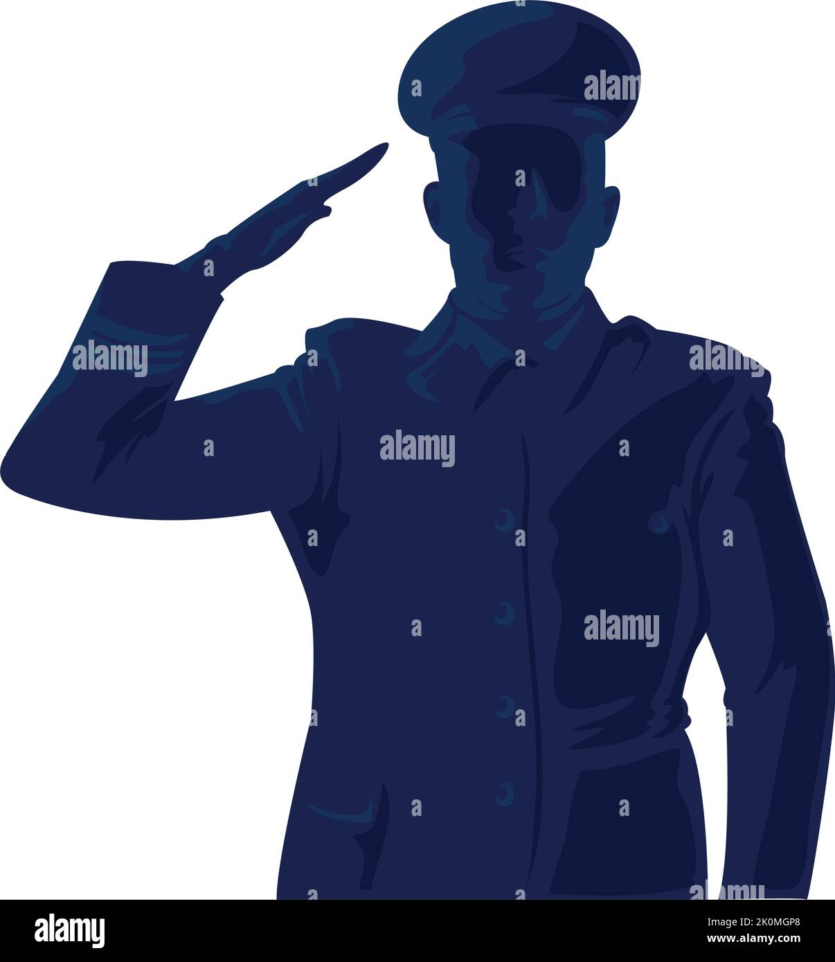 soldier saluting design Stock Vector Image & Art - Alamy