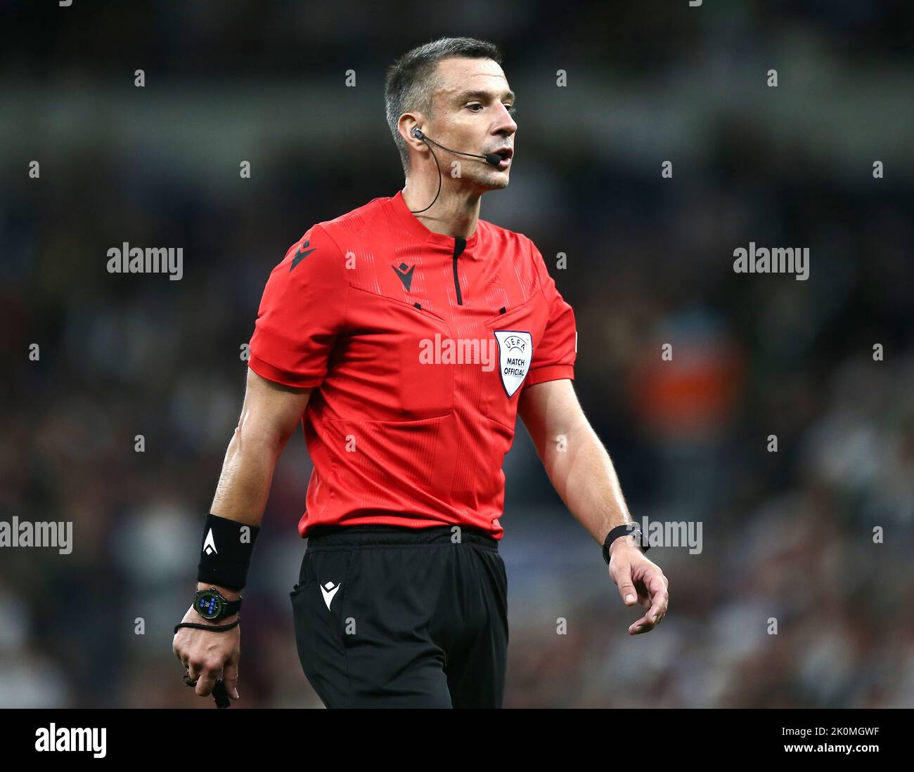 Referee Slavko Vincic Stock Photo - Alamy