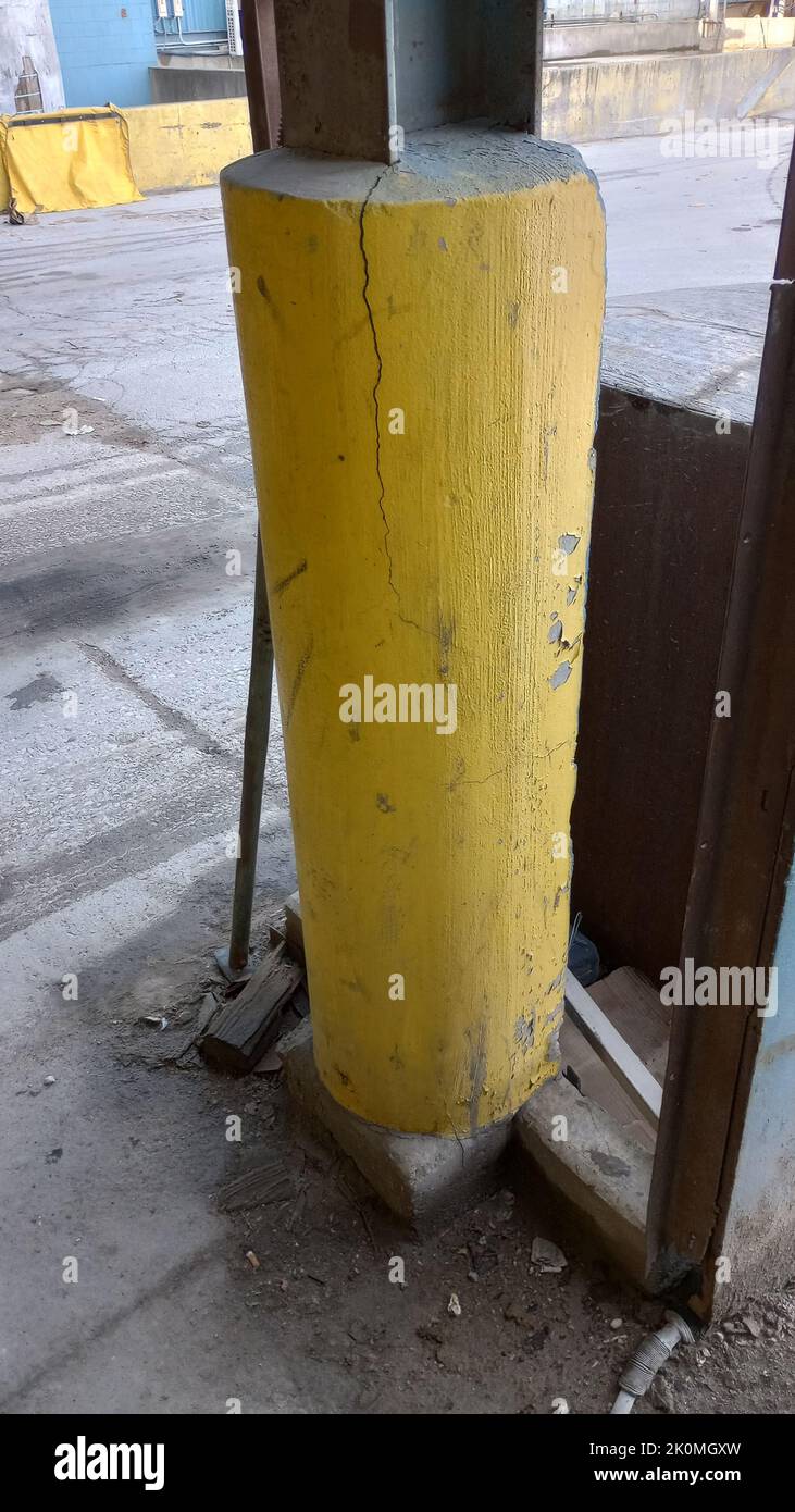 An industrial loading dock at a recycling plant Stock Photo - Alamy