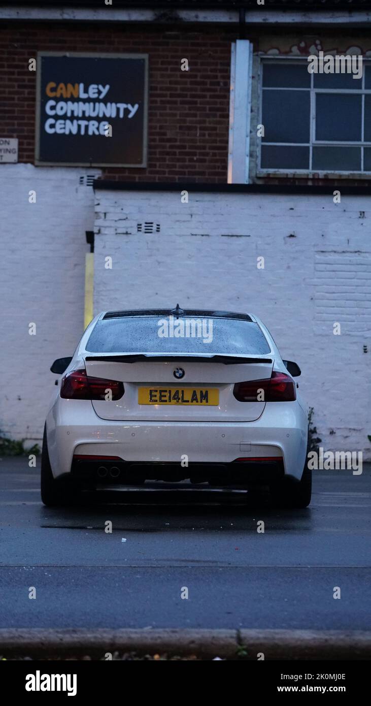 BMW 3 Series F30 M Performance Stock Photo - Alamy