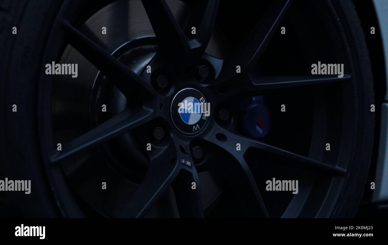 BMW 3 Series F30 M Performance Stock Photo - Alamy