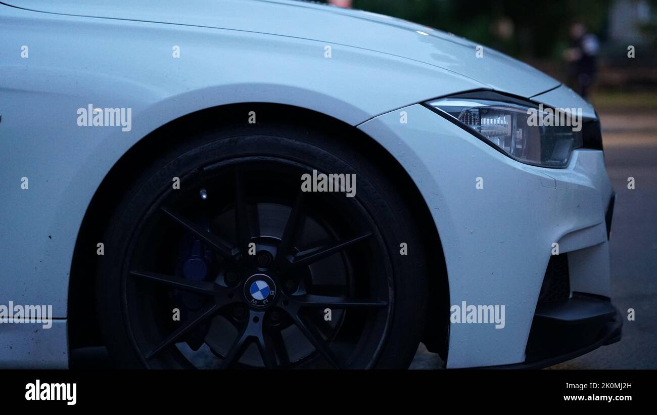 BMW 3 Series F30 M Performance Stock Photo - Alamy