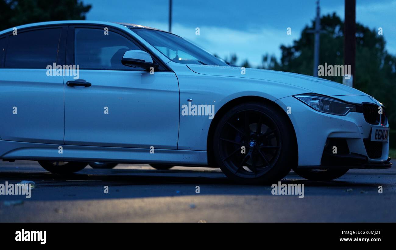 BMW 3 Series F30 M Performance Stock Photo - Alamy