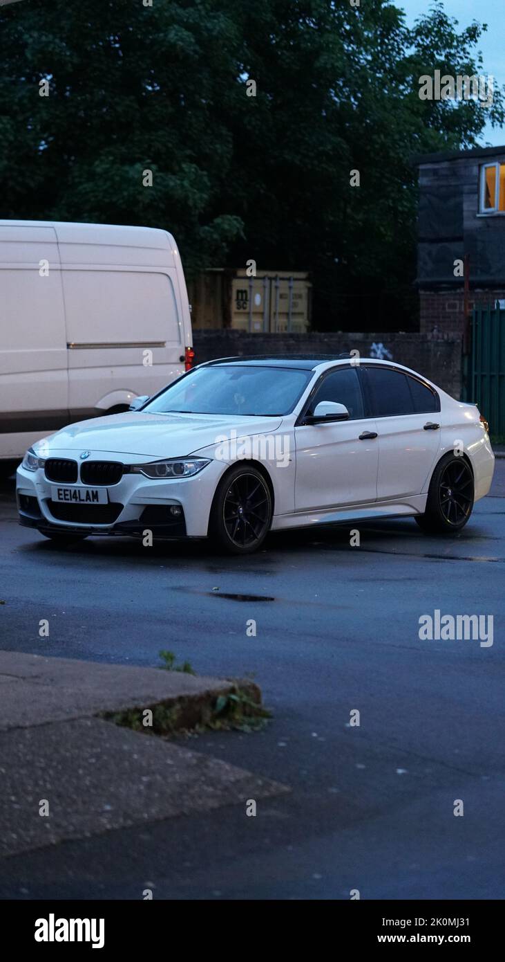 BMW 3 Series F30 M Performance Stock Photo - Alamy