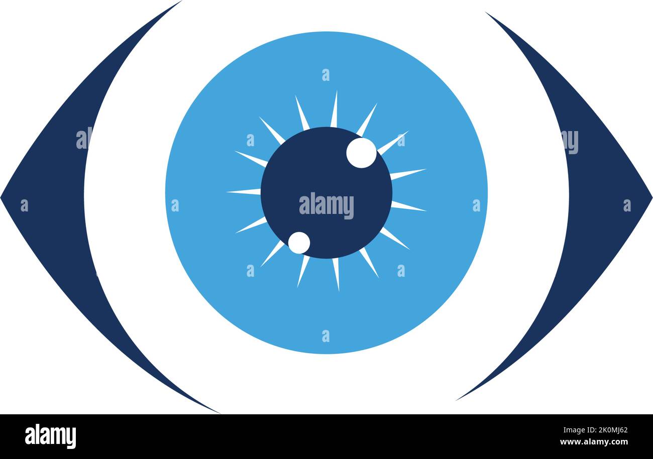 Branding Identity Corporate Eye Care vector logo design icon Stock ...