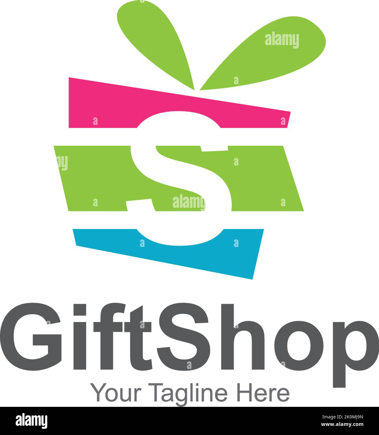 Gift Shop Logo Symbol Template Design Vector, Emblem, Design Concept ...