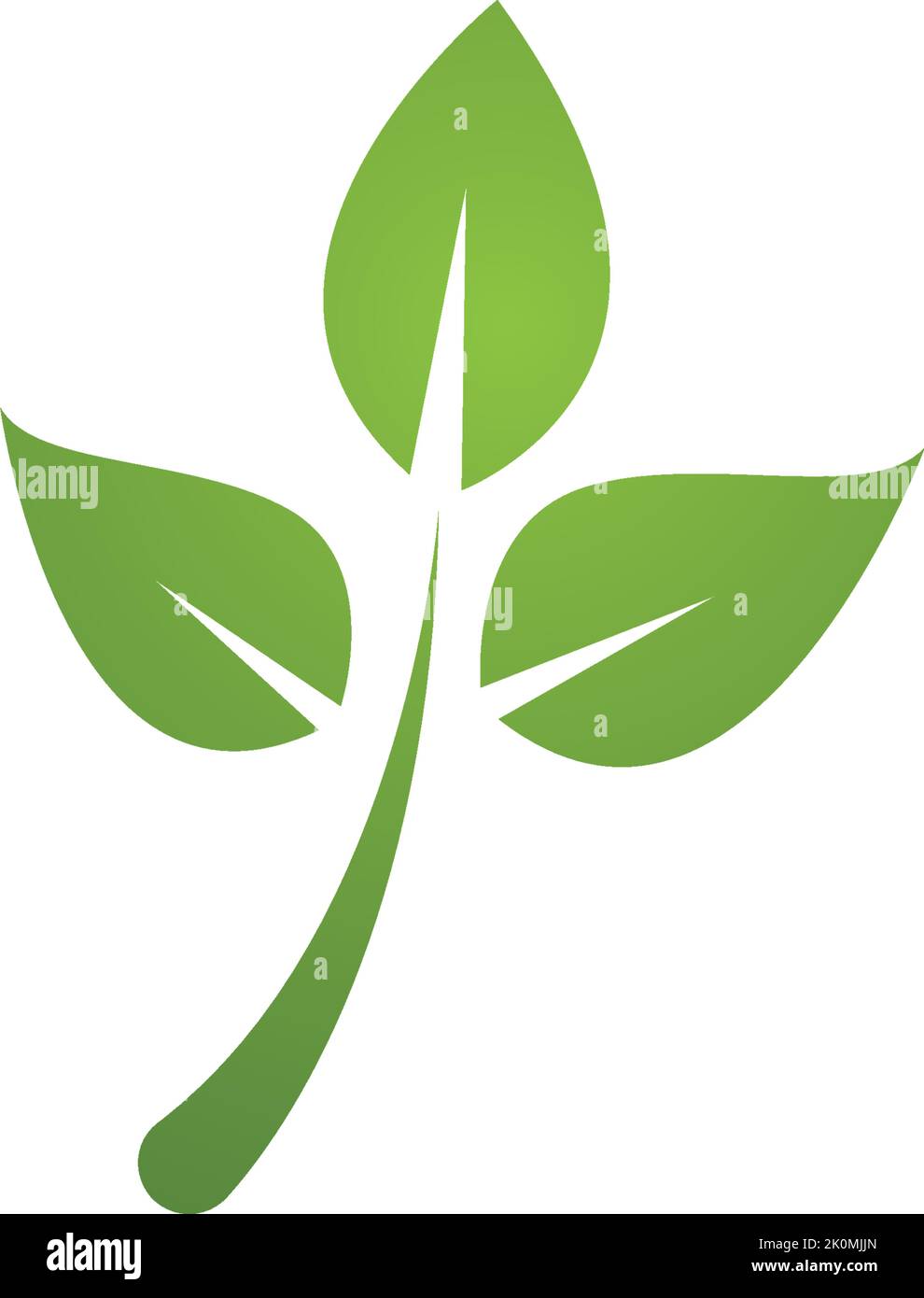 Tree leaf vector logo design eco friendly concept Stock Vector Image ...