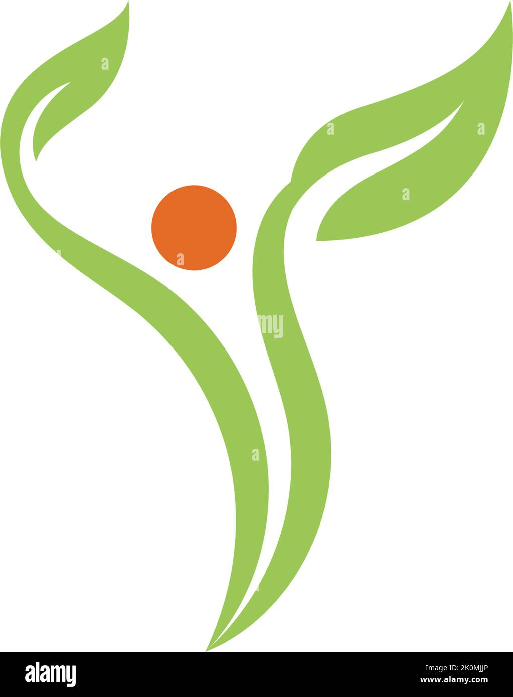 Tree leaf vector logo design eco friendly concept Stock Vector Image ...