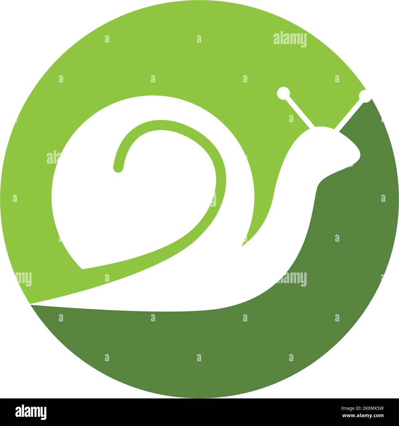 snail logo template vector icon illustration design Stock Vector Image ...