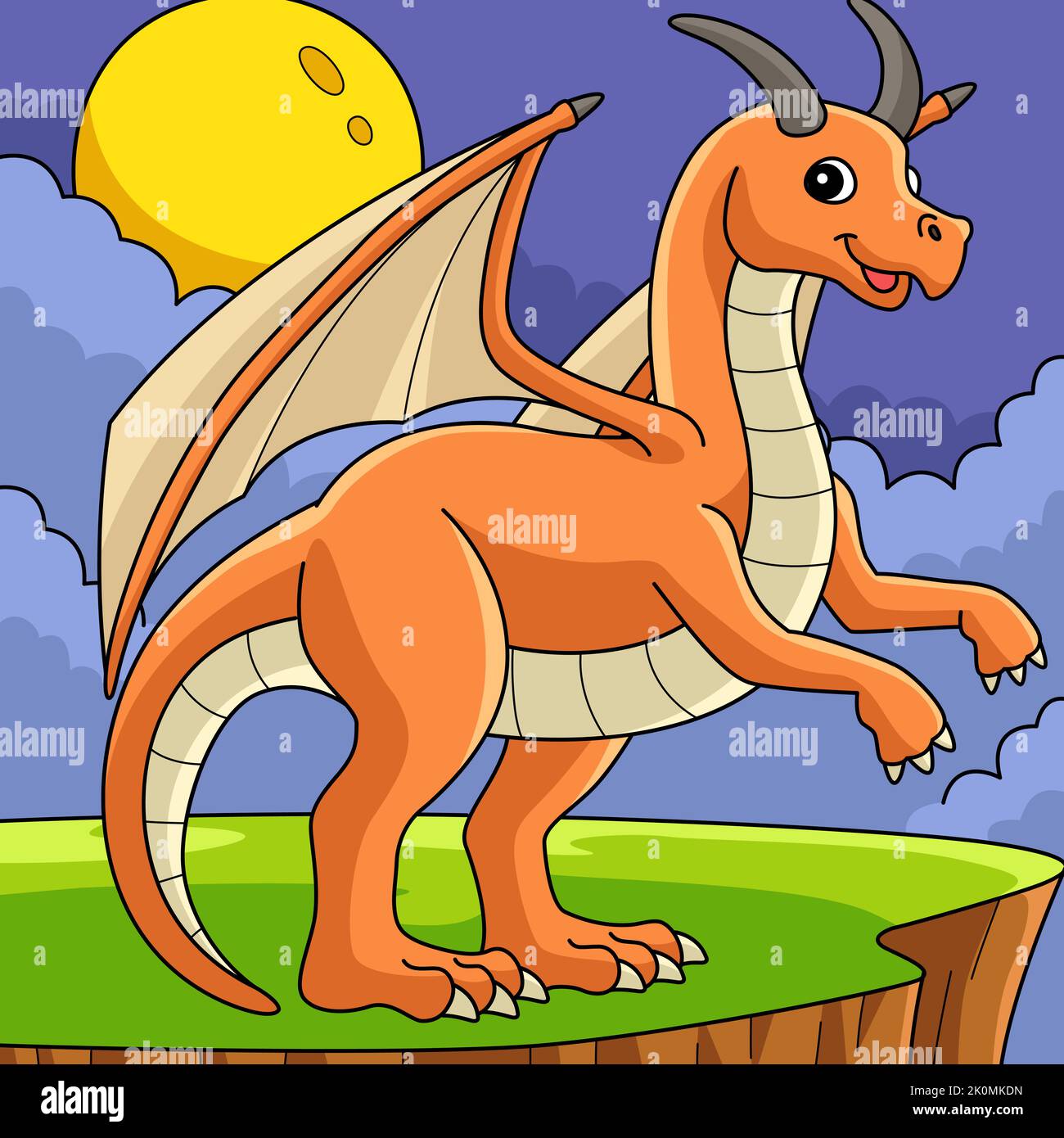 Dragon lizard animal Stock Vector Images - Alamy