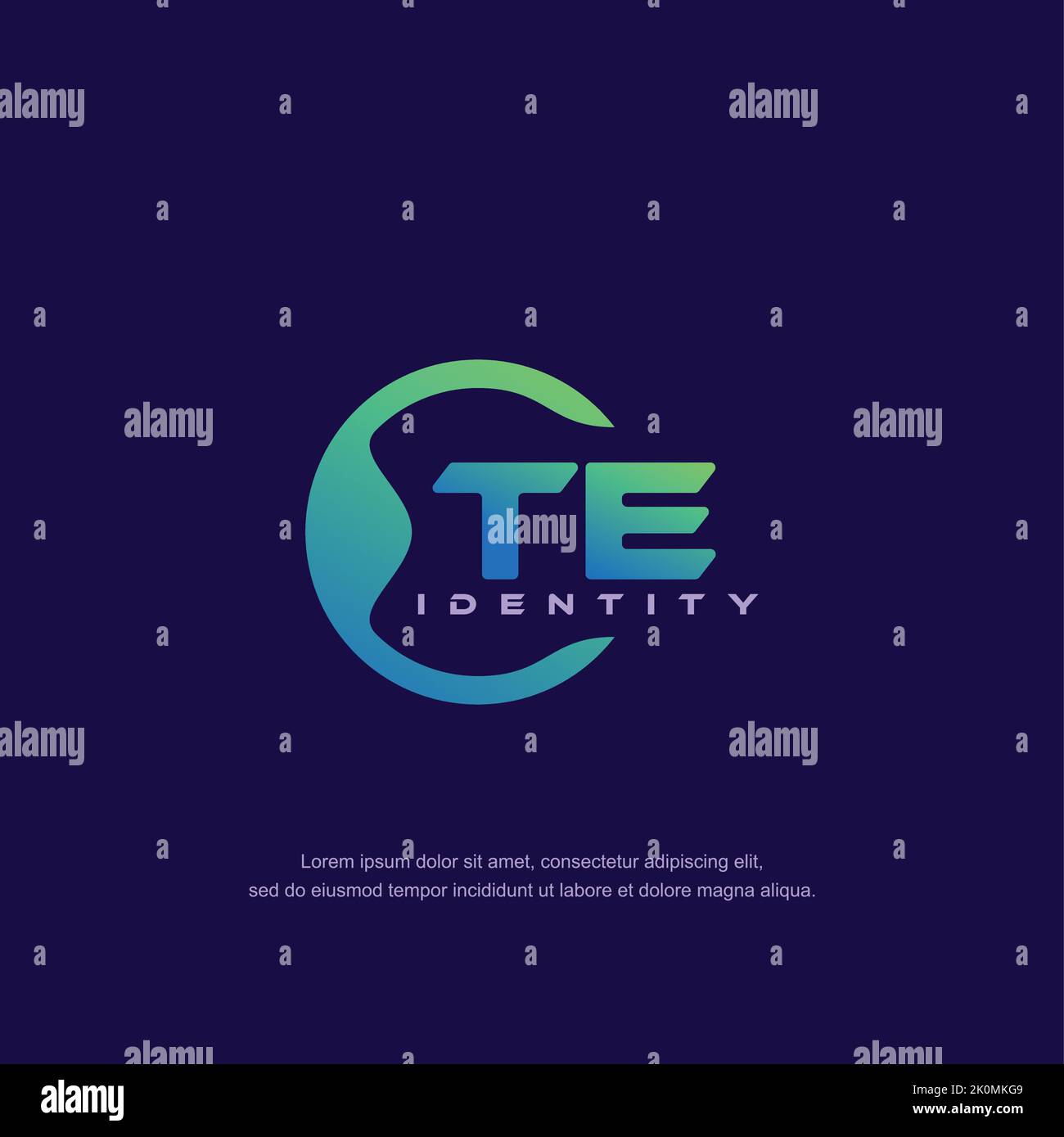 Te vector vectors hi-res stock photography and images - Alamy