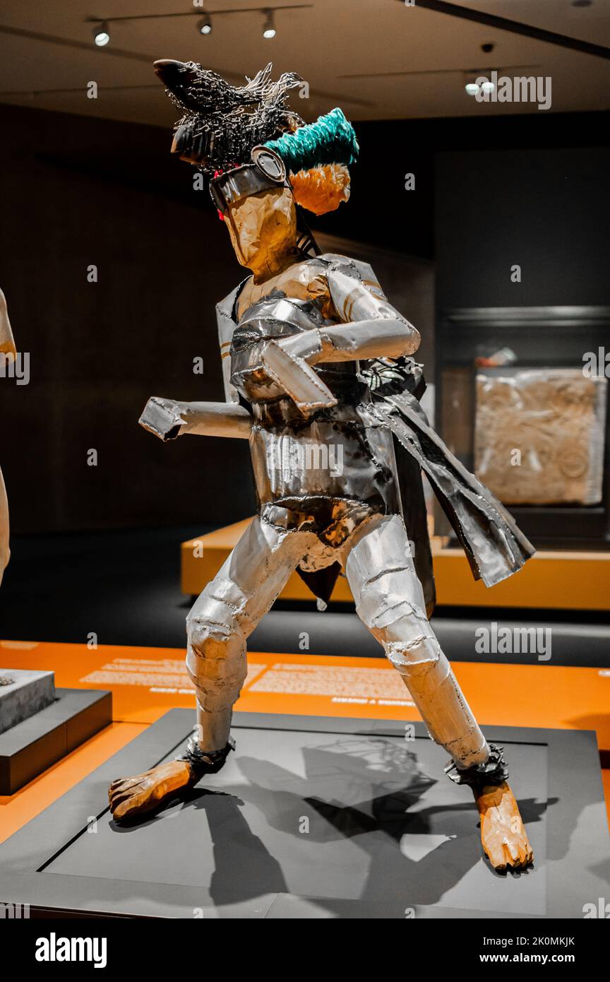 A masquerade performer: Two copulating Fish. Sokari Douglas Camp ...