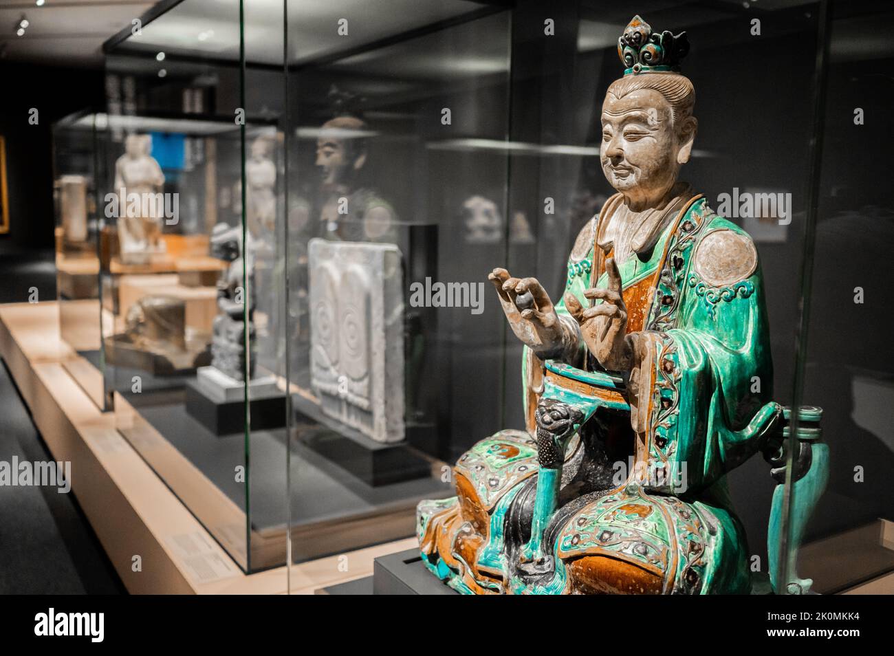A Daoist deity, Shanxi, China. Ming Dinasty, about AD 1488-1644 ...