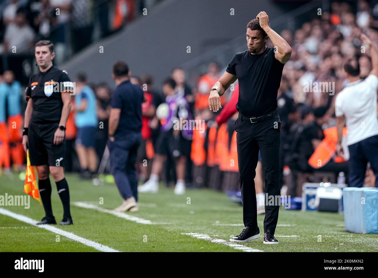 ISTANBUL, TURKEY - SEPTEMBER 12: Head coach Valerien Alexandre Ismael ...