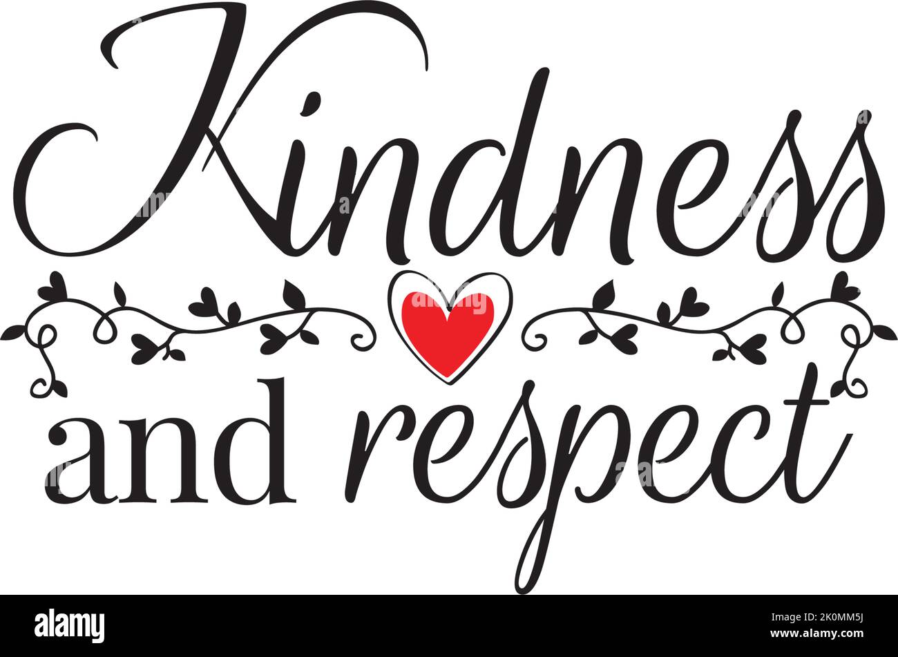 Kindness and respect Stock Vector Images - Alamy