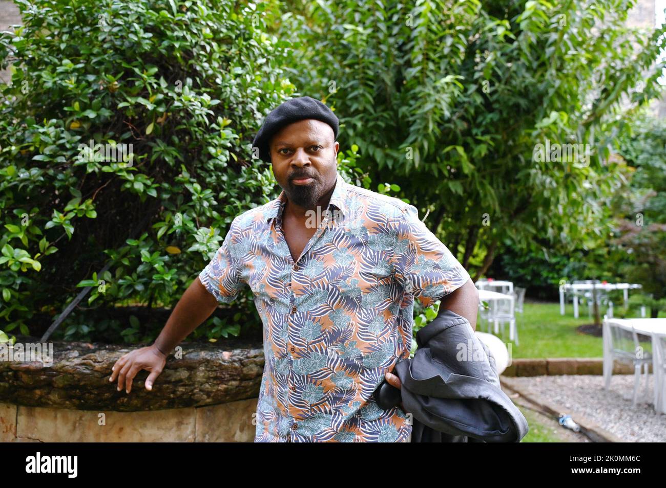 Centro citta, Mantova, Italy, September 11, 2022, Ben Okri at ...
