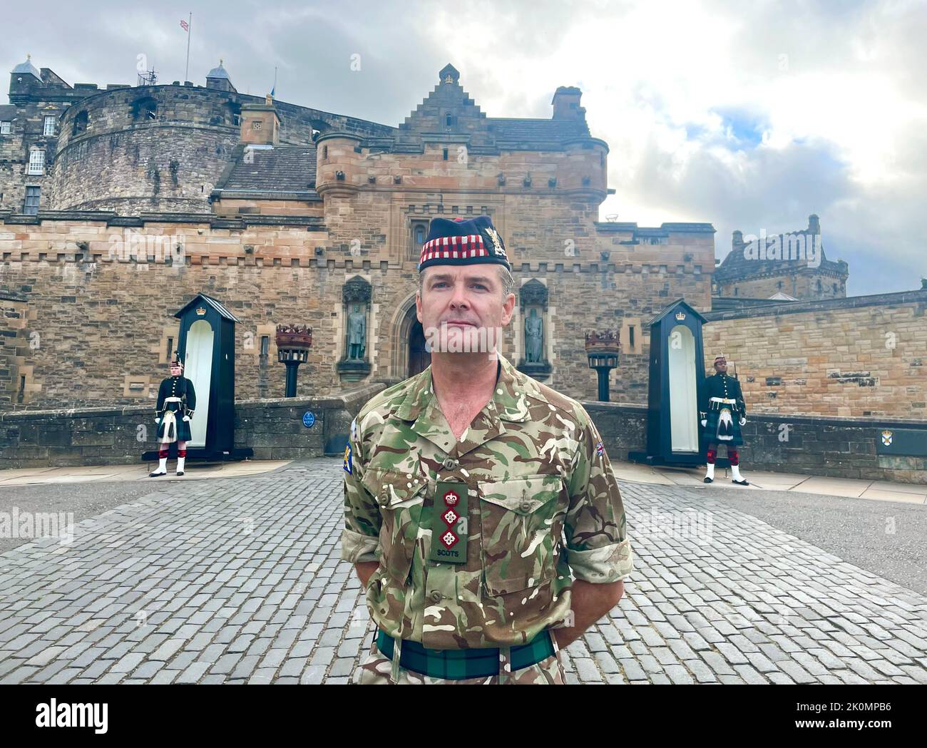 Lieutenant General Nick Borton, who is Colonel of the Royal Regiment of ...