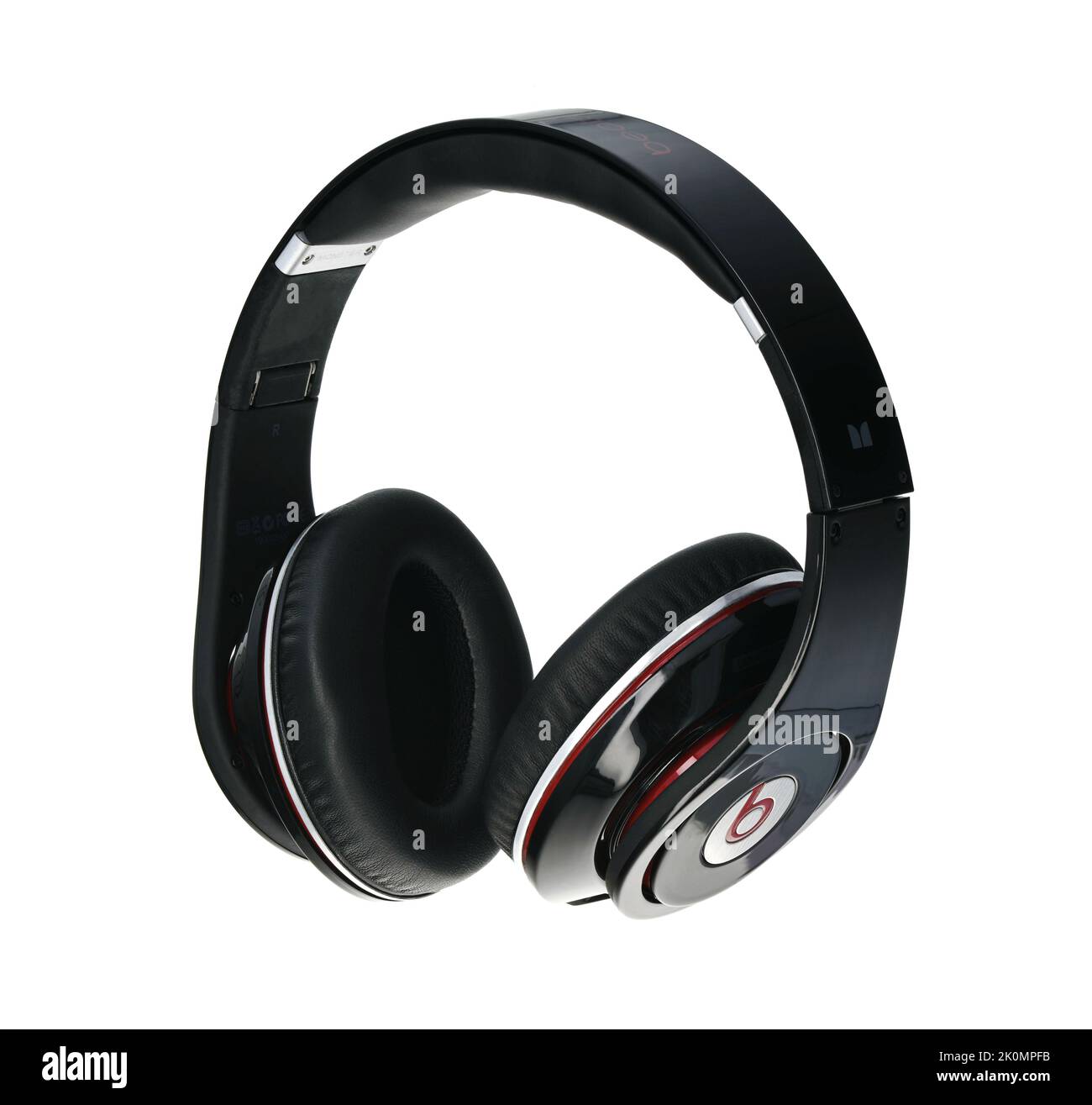 Modern Headphone Isolated on White Background Stock Photo - Alamy