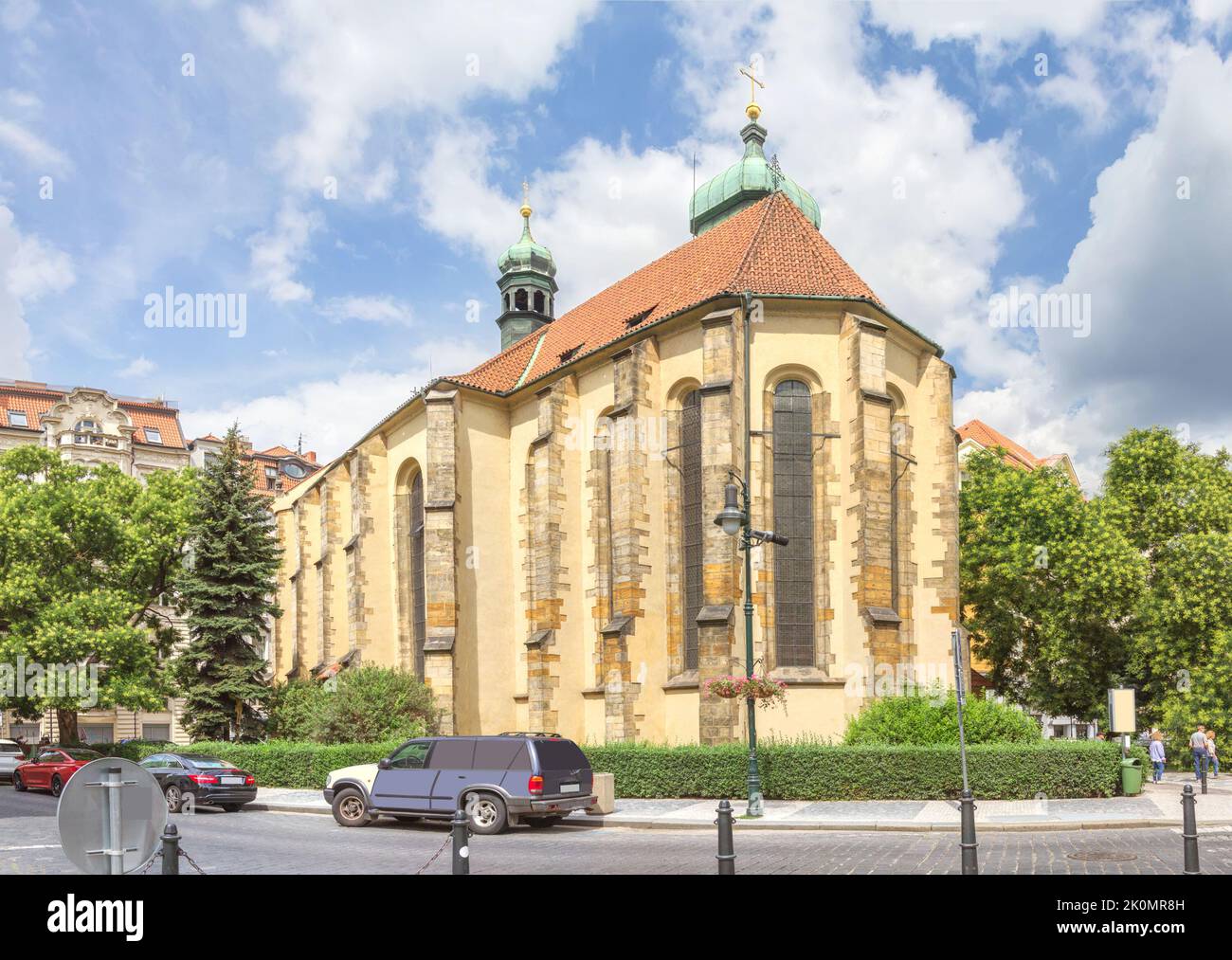 Church of the Holy Spirit is a Gothic church, built about 1350. Prague ...