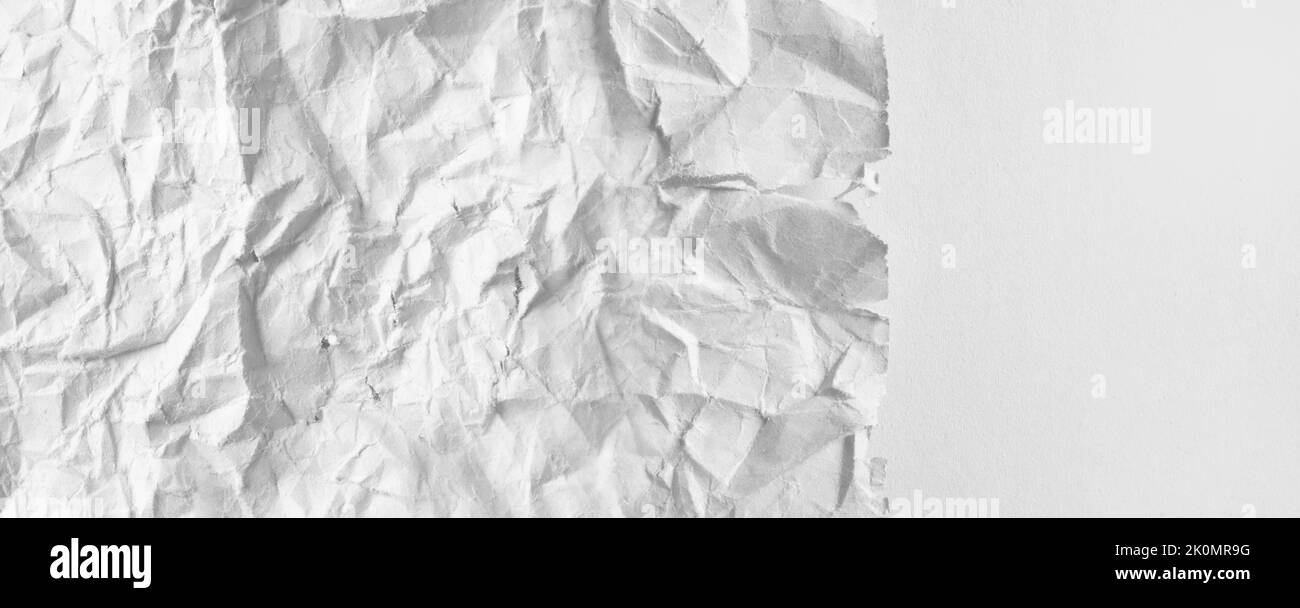 Creative background with scattered overlay of crumpled papers Stock ...