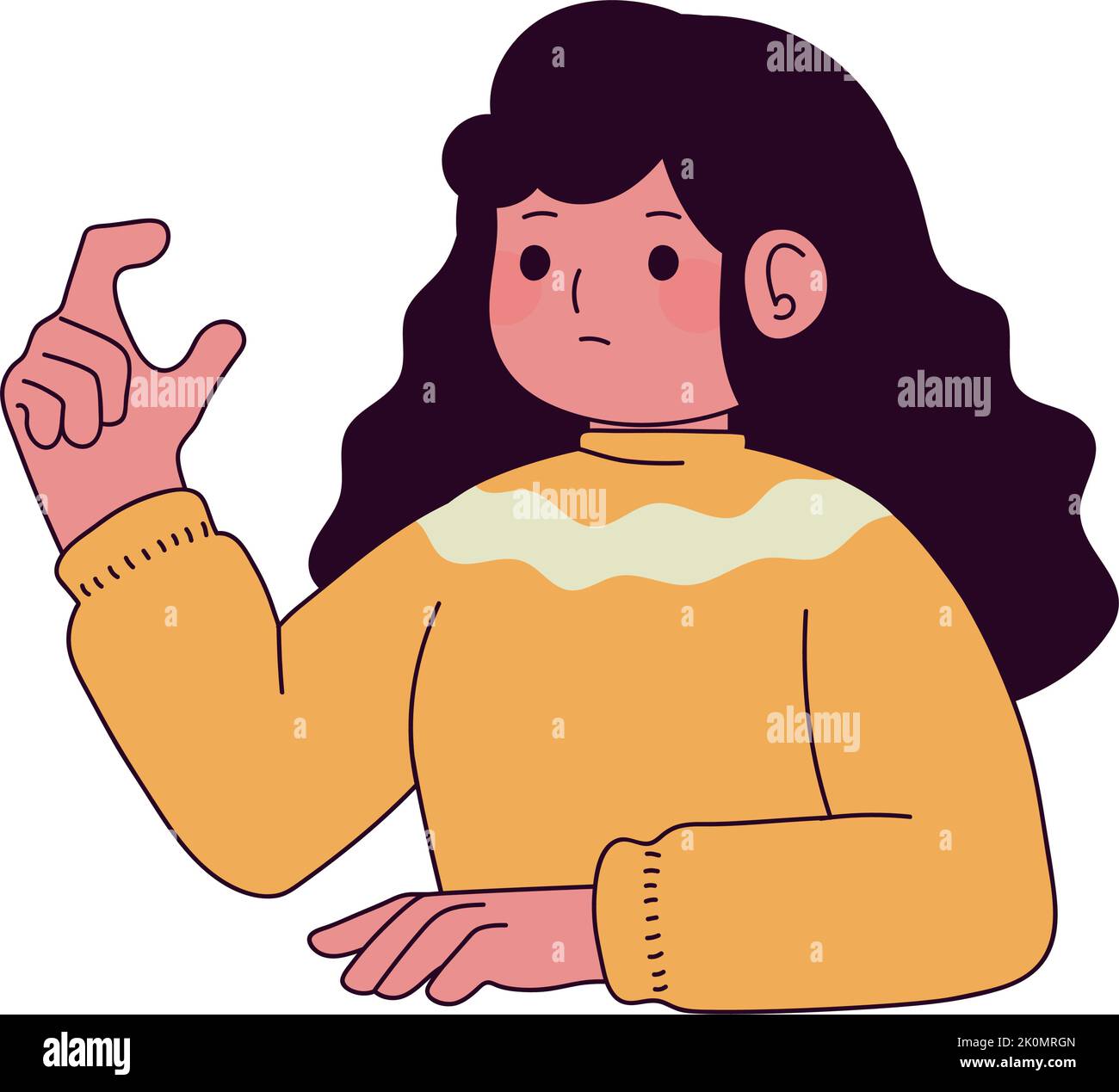 woman cartoon character Stock Vector Image & Art - Alamy