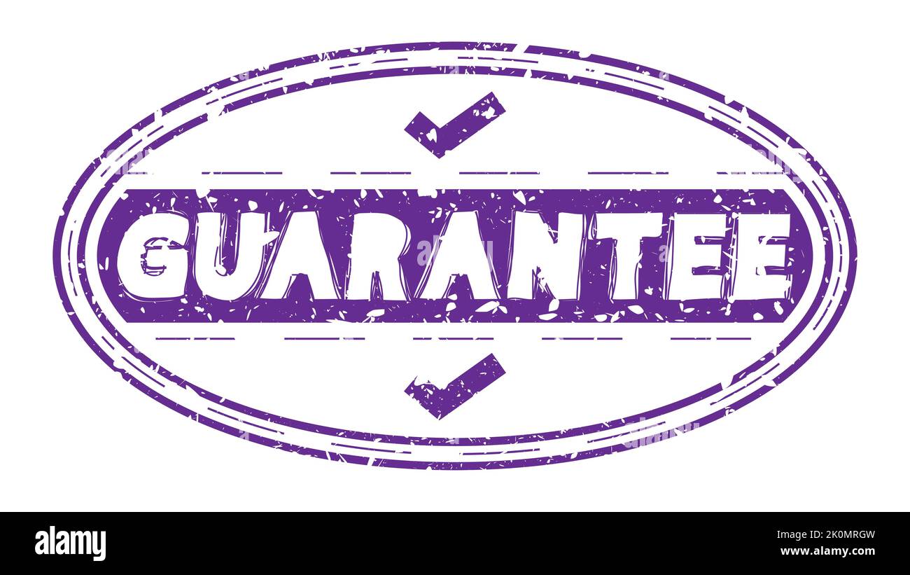 Simple vintage rubber stamp with Guarantee text Stock Vector Image ...