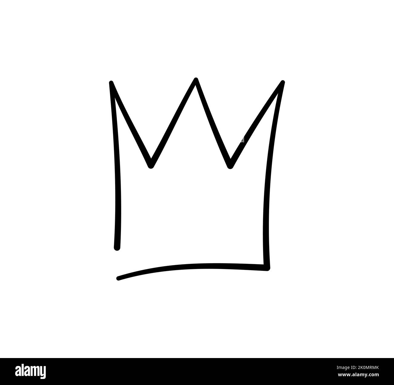 Hand drawn doodle crown. King crown sketch. Majestic tiara. King and ... Hand drawn doodle crown. King crown sketch. Majestic tiara. King and ...