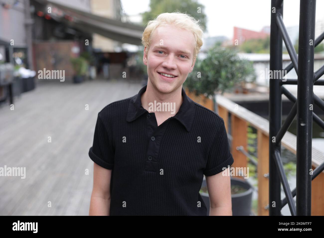 Berlin, Germany. 12th Sep, 2022. Bruno Alexander, actor, comes to ...