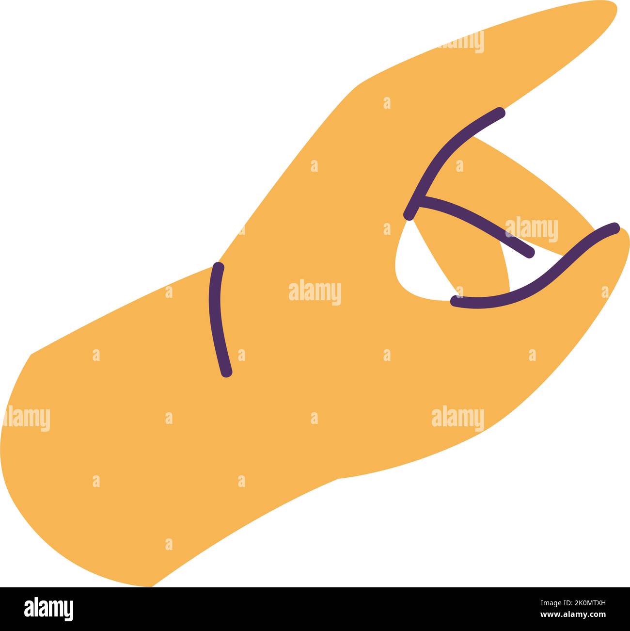 Golden fist Stock Vector Images - Alamy