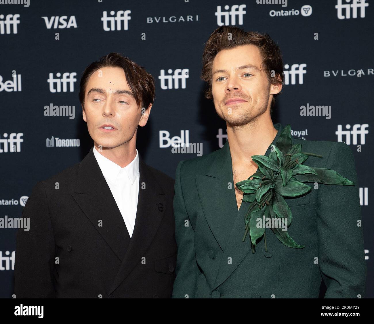 Toronto, Canada. 11th Sep, 2022. Harry Styles, David Dawson attend the ...