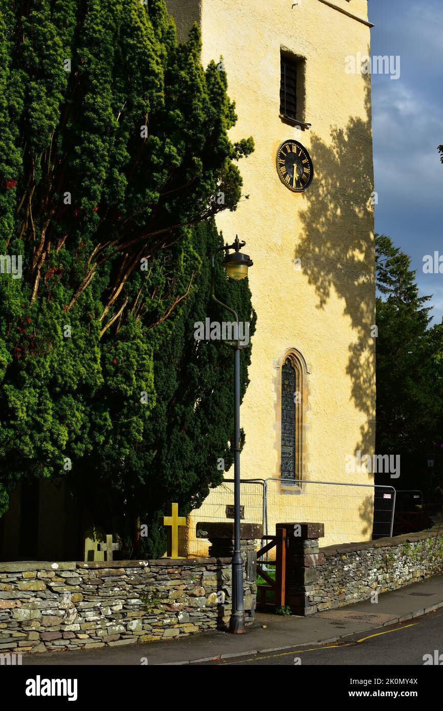St Oswald's Church, Grasmere, Lake District, Cumbria, Grasmere, Lake ...