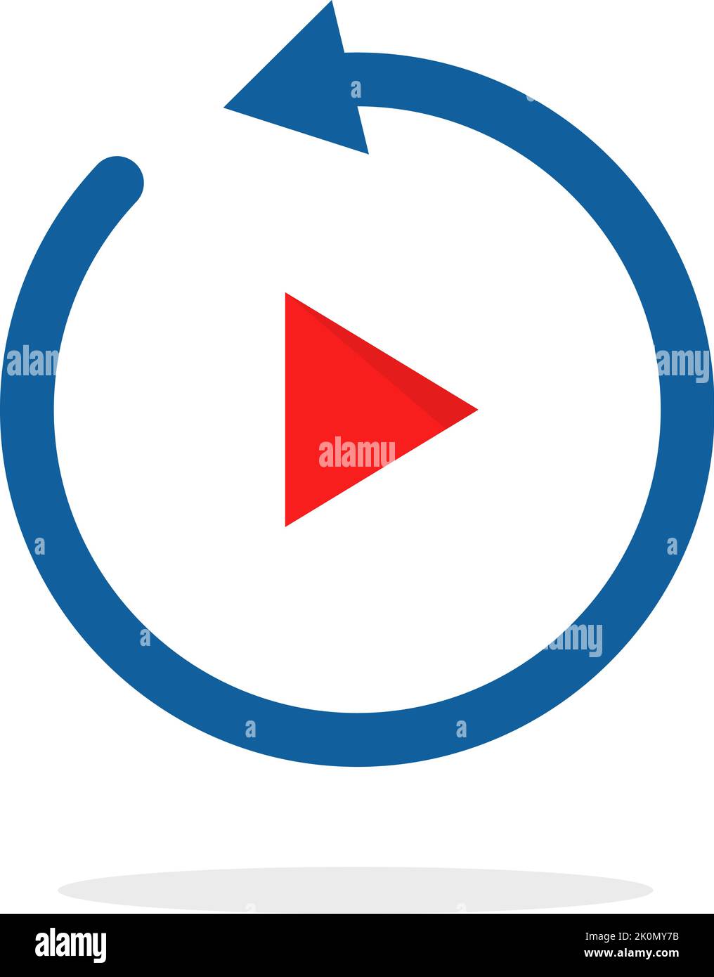 Restart play Stock Vector Images - Alamy