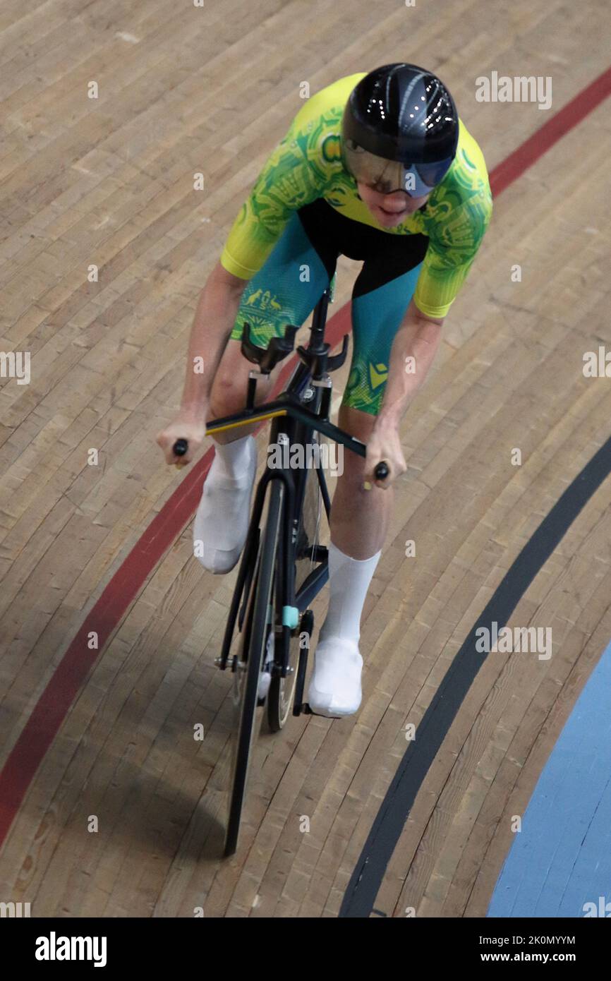 Sarah ROY of Australia in the women's 3000m Individual Pursuit bronze ...