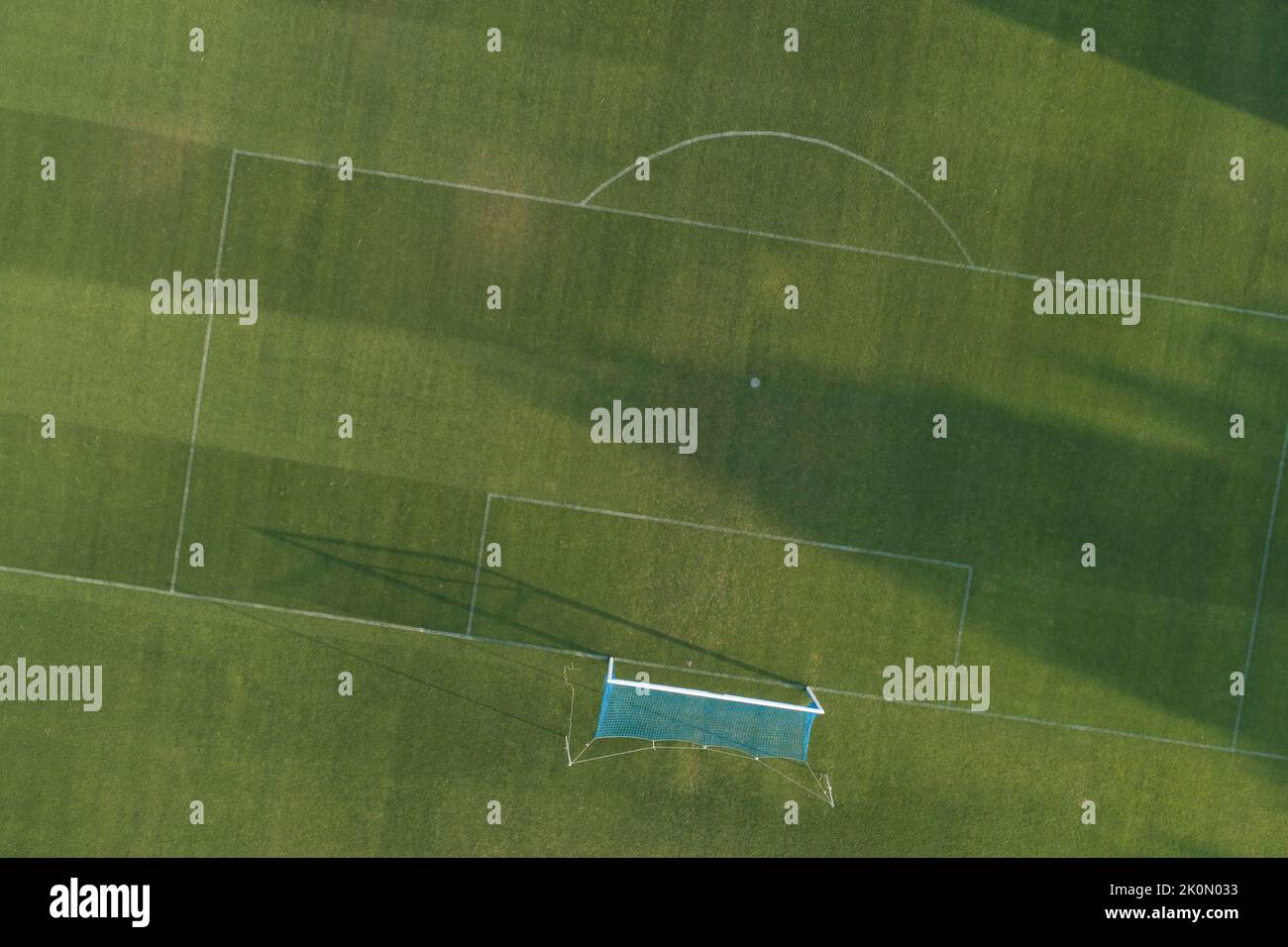 Football soccer areal view hi-res stock photography and images - Alamy