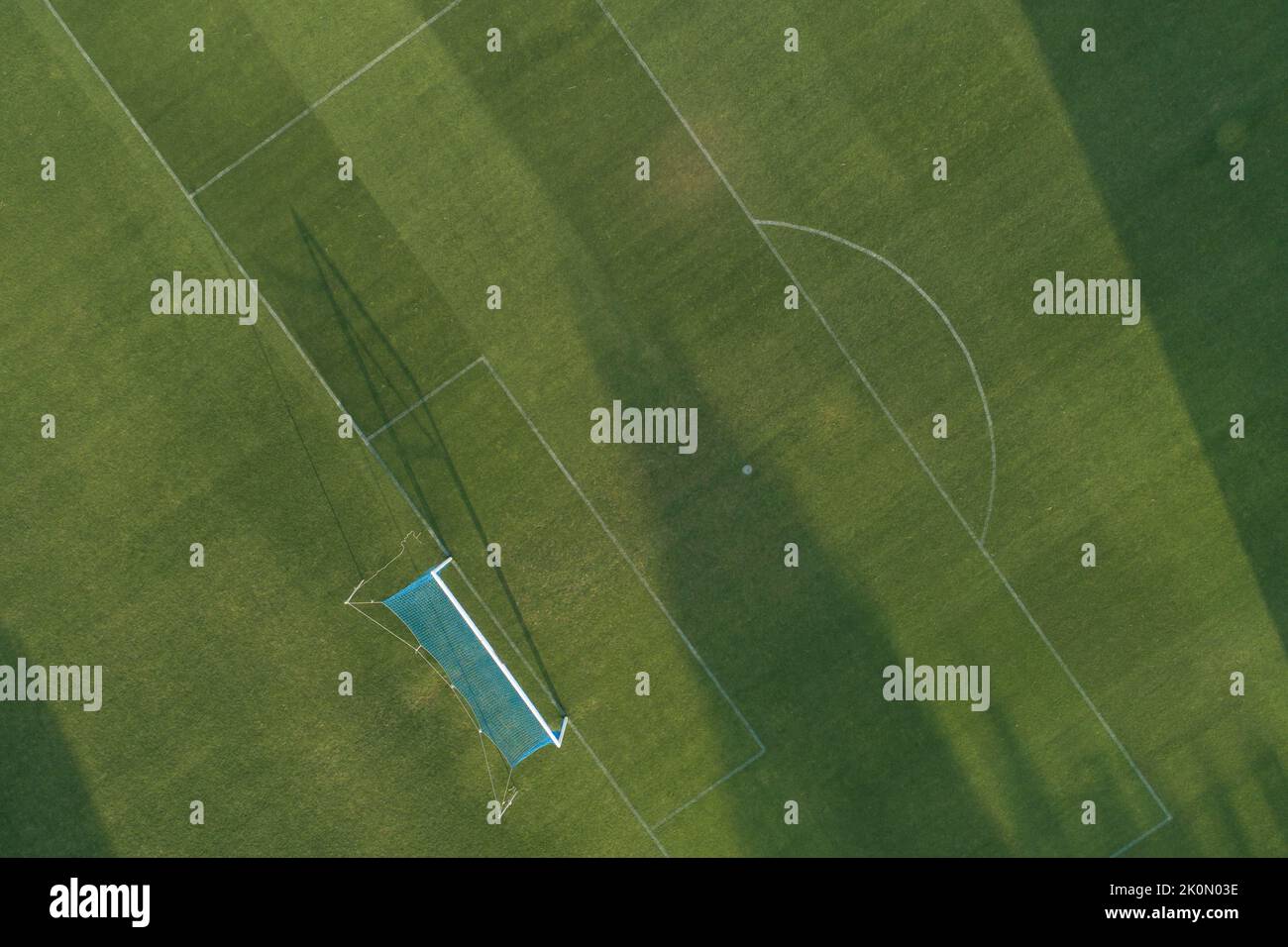 Football soccer areal view hi-res stock photography and images - Alamy